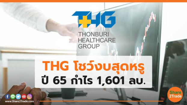 THG โชว์งบสุดหรู ปี 65 กำไร 1,601 ลบ. | Share2Trade
